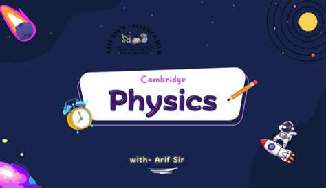 Cambridge Grade Physics Alai Academy