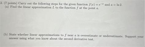 Solved 7 ﻿points ﻿carry Out The Following Steps For The
