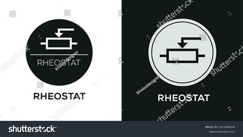 Creative Rheostat Icon Vector Sign Stock Vector Royalty Free 2251006639 Shutterstock