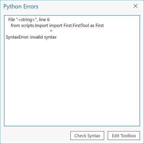 can tools from imported scripts in a python toolbo esri community