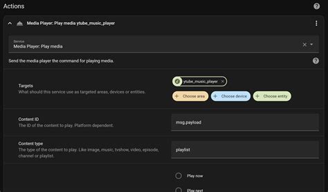 How To Use Mqtt Payload In An Automation Action Configuration Home