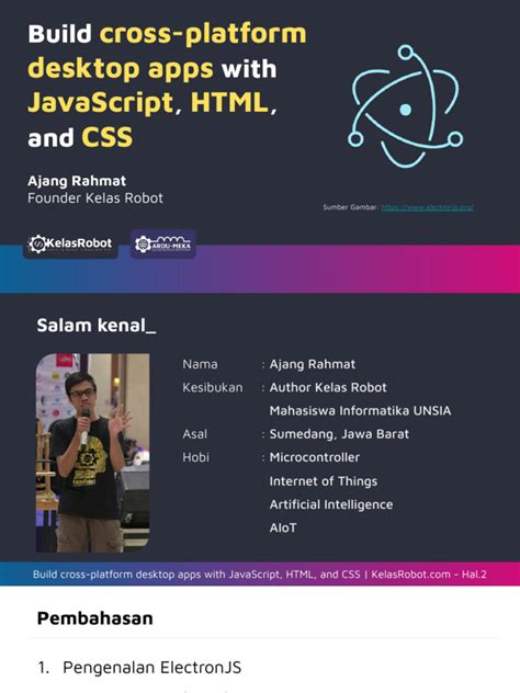 Build Cross Platform Desktop Apps With Javascript Html And Css Pdf