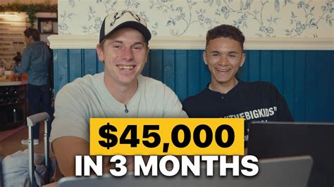 How Justin Made 45 000 With His Content Agency In 3 Months Youtube