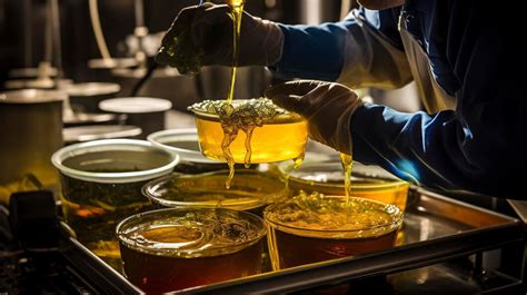 Premium Ai Image A Photo Capturing The Process Of Cannabis Extraction Using Solventless Methods