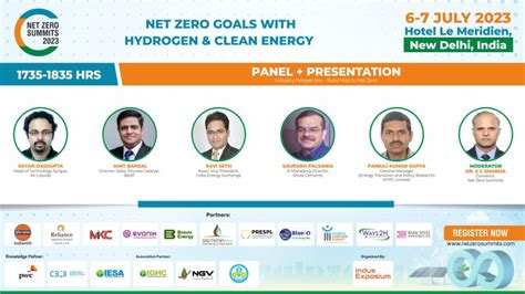 Manoj Rajput On Linkedin Panel Presentation Net Zero Summits 1130 1215 Hrs At The 2th Edition…