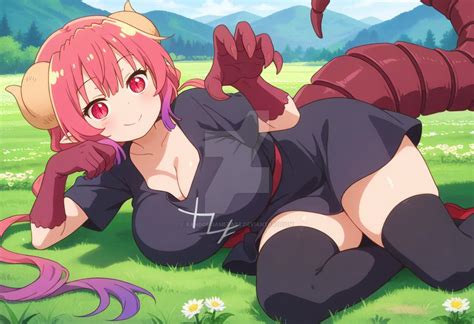Ilulu Miss Kobayashis Dragon Maid By Randomgamerart On Deviantart