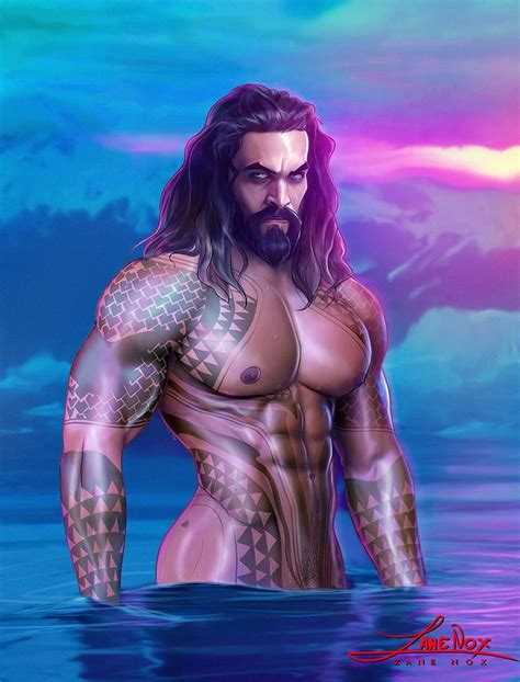Rule 34 Abs Aquaman Series Celebrity Dc Dc Comics Dceu Jason Momoa Justice League Long Hair