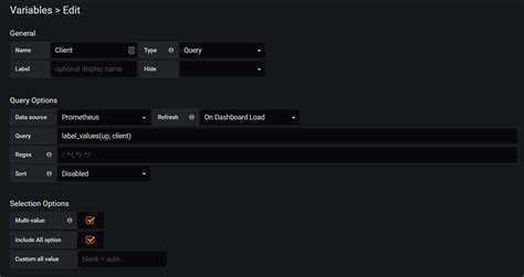 Drop Down Menu Grafana Dynamic Dashboard Stack Overflow