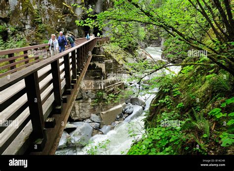 Bridge Between Othello Tunnels Coquihalla Canyon Provincial Park Near