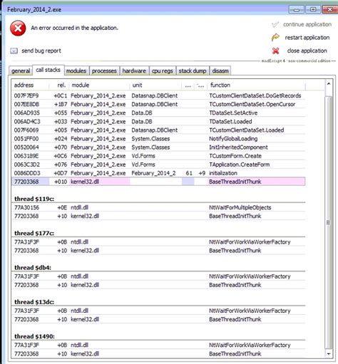 Delphi Windows Error On Program Start Up Stack Overflow