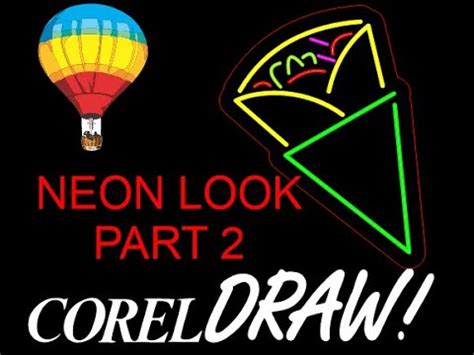CorelDraw Tips Tricks Neon Look Part YouTube