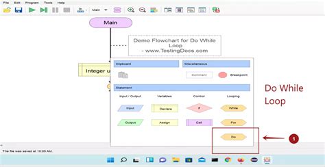 Flowgorithm Do While Statement