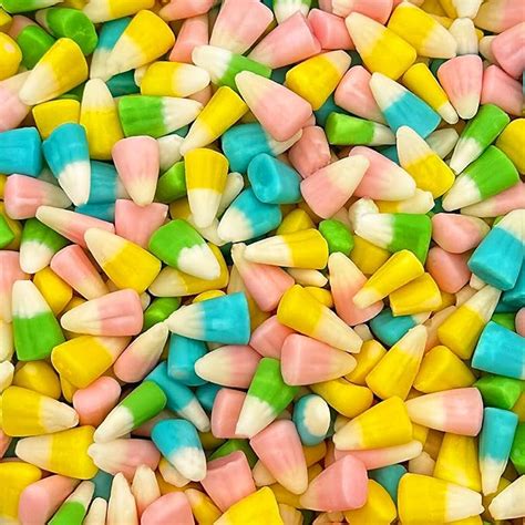 Easter Candy Corn Pastel Colors Mellowcreme Candy 2 Pound Pack Grocery