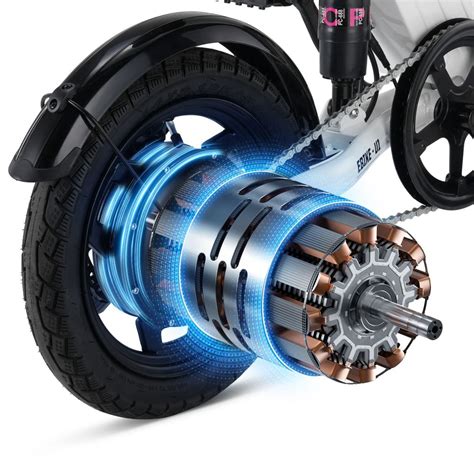 Isinwheel U1 14 Folding Electric Bike 500w Motor 36v 78ah Battery