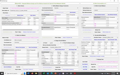 App Development In Silico Fermentation