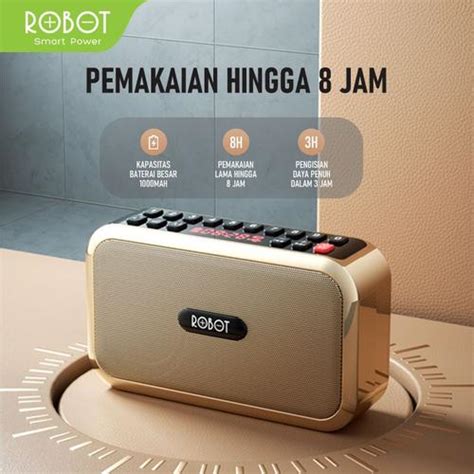 Jual Speaker Bluetooth Alquran Robot Rb200 Speaker Murotal Robot Rb200 Spk Robot Rb200