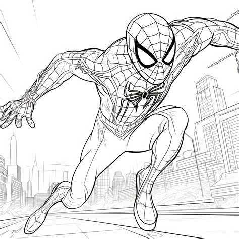 Spiderman Ausmalbilder Kinder