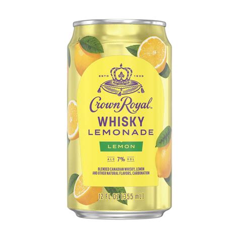 Crown Royal Whisky Lemonade Cocktail 355 Ml Delivery Or Pickup Near