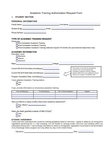 Free 33 Academic Form Samples In Pdf Ms Word