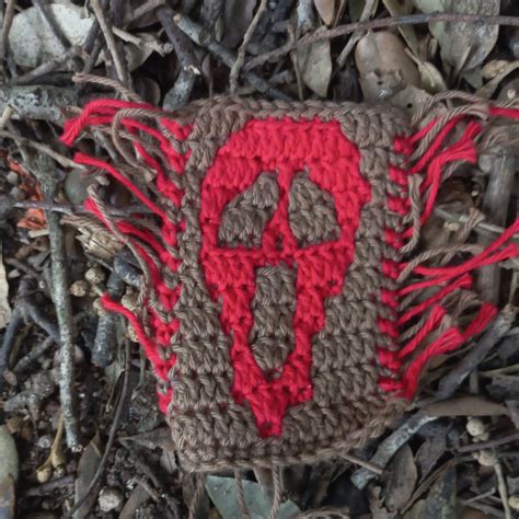 Ghostface Mosaic Crochet Pattern Overlay Easy Chart Pdf Etsy