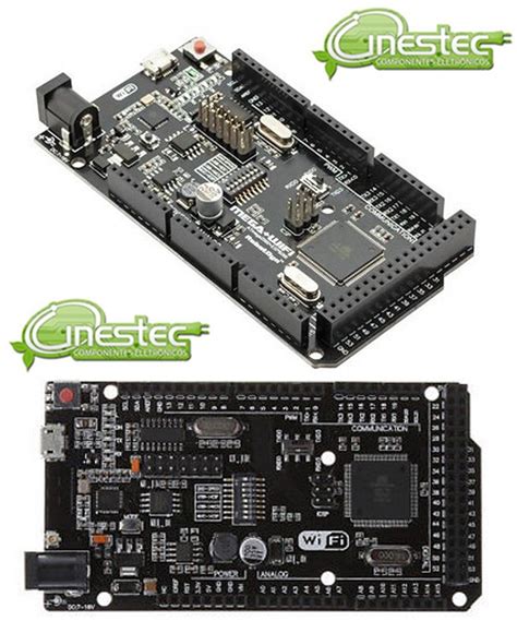 PLACA ARDUINO MEGA 2560 WIFI F340G ATMEGA2560 ESP8266 32 Cinestec