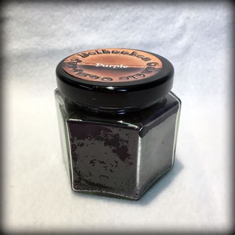 “purple” Scented Candle