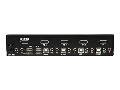StarTech com Switch KVM DP K Hz à ports USB SV DPUA