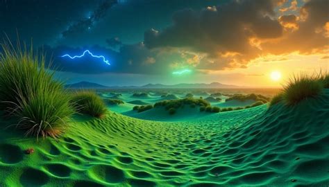 Free Luminous Dune Dreamscape Photo Surreal Dreamscape Dunes