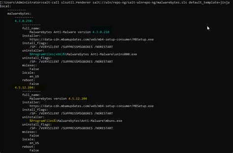 a debugging example of salt win repo issues veeam vanguards central
