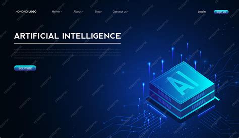 Premium Vector Artificial Intelligence Machine Learning Ai Data Deep Learning For Future