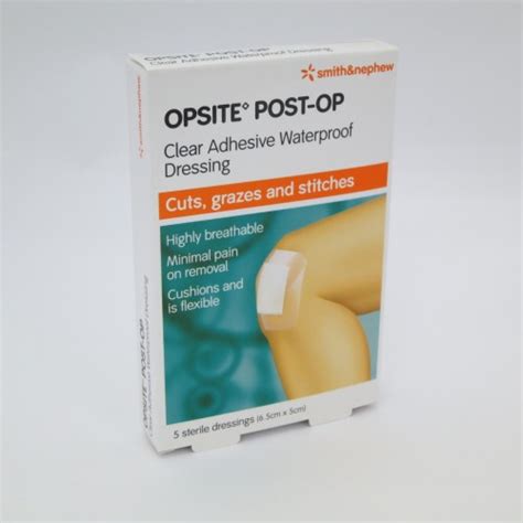 Opsite Post Op Waterproof Dressing