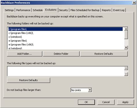 Backup Can I Configure Backblaze So That It Backs Up My Application