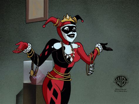 Batman The Animated Series Original Production Cel Harley Quinn