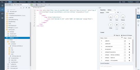 Git Basics In Sap Web Ide Understanding Git Sap Community