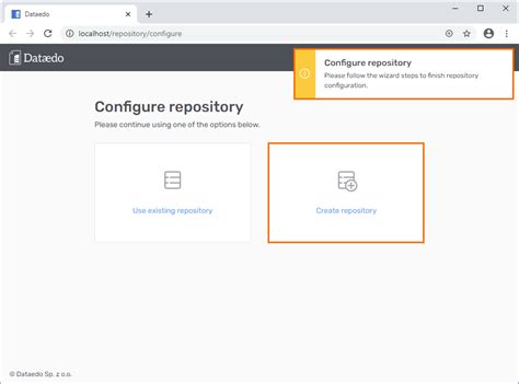 Creating A New Repository With Dataedo Portal Dataedo Documentation