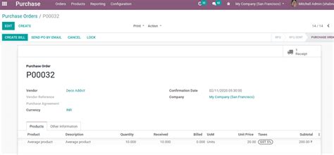 Product Costing Method In Odoo