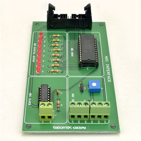 Adc 0809 Interface Card