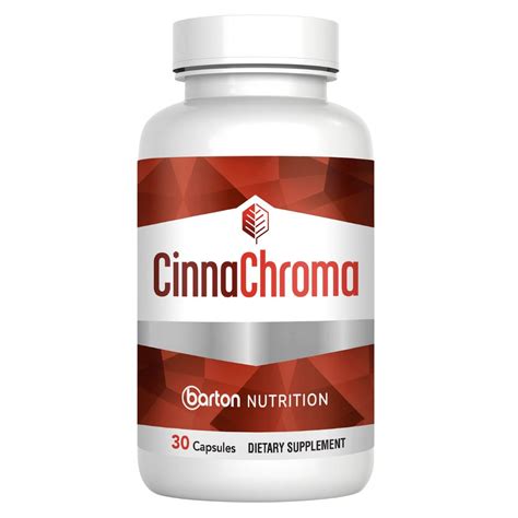 Barton Nutrition Cinnachroma Cinnamon Supplement 30 Capsules Kay Shopy