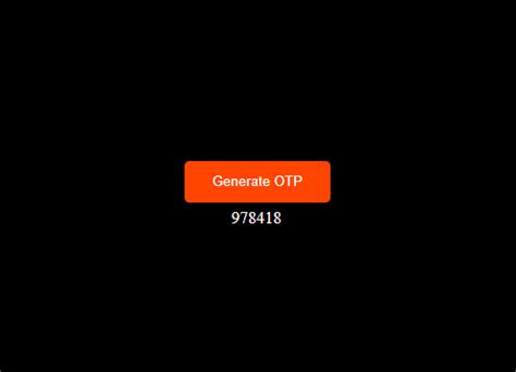 Random Otp Generate Template Generation Css Templates