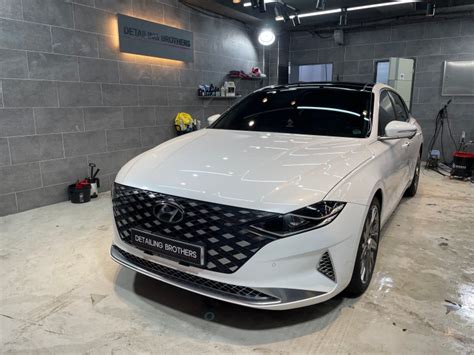 성남 분당 현대 그랜저 디테일링 세차 유리발수 시공기 네이버 블로그