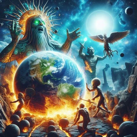 Earth Being Baked By Giant Alien Gods Raiart