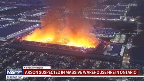 Deranged Employee Identified As Alleged Arsonist Behind Massive Ontario