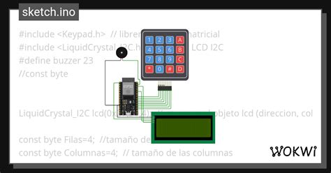 Teclado Wokwi Esp32 Stm32 Arduino Simulator