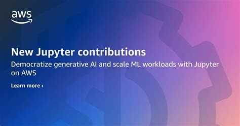 gabor schulz on linkedin announcing new jupyter contributions by aws
