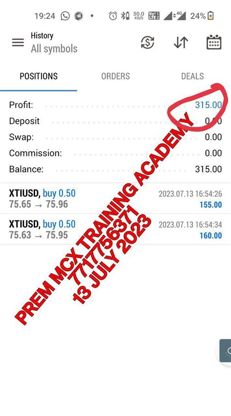 prem kumar on linkedin live profit pic in crude oil new batch start offline and online…
