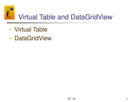 Ppt Virtual Table And Datagridview Powerpoint Presentation Free Download Id 3413671