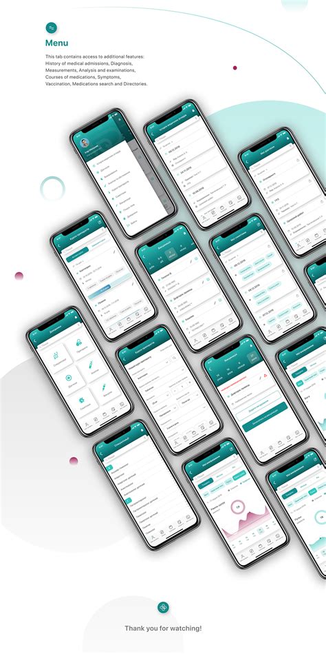 Medical Card In The Smartphone Ui Ux Concept On Behance