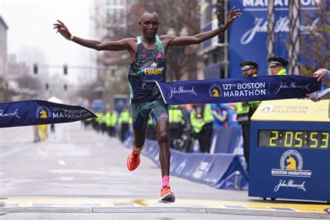 See Photos Of The 127th Boston Marathon Wbur News