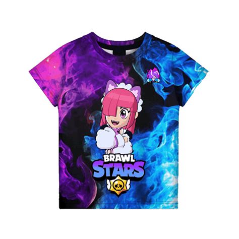 Camiseta De Brawl Stars Pinku Pawlette Colette Brawl Stars