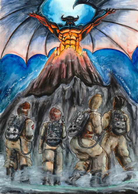 Godzilla Vs Ghostbusters
